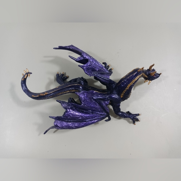 Other | Safari Moonlight Dragon Action Figure Purple Gold Fantasy ...